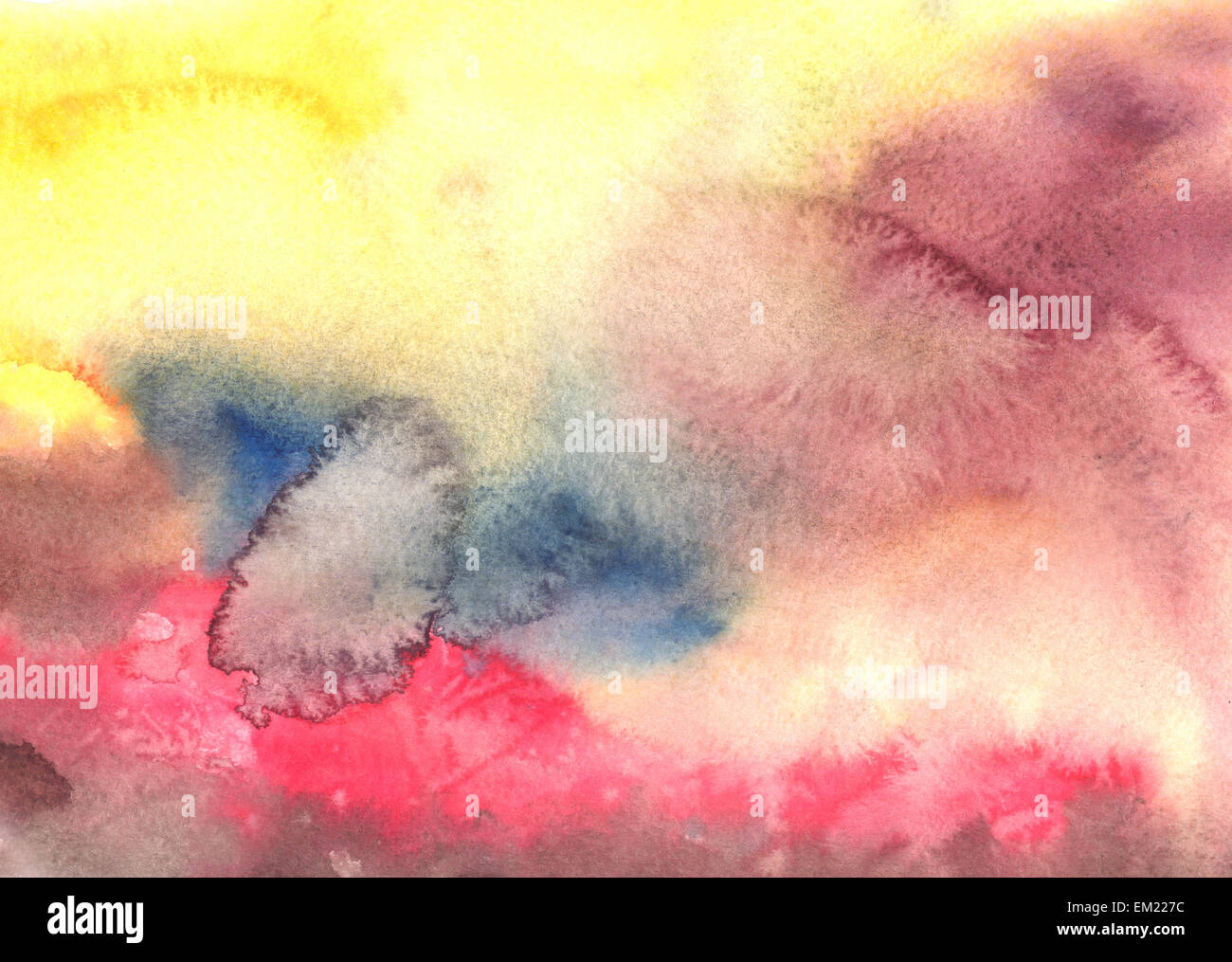 Watercolor background and Abstract art hand paint Stock Photo - Alamy