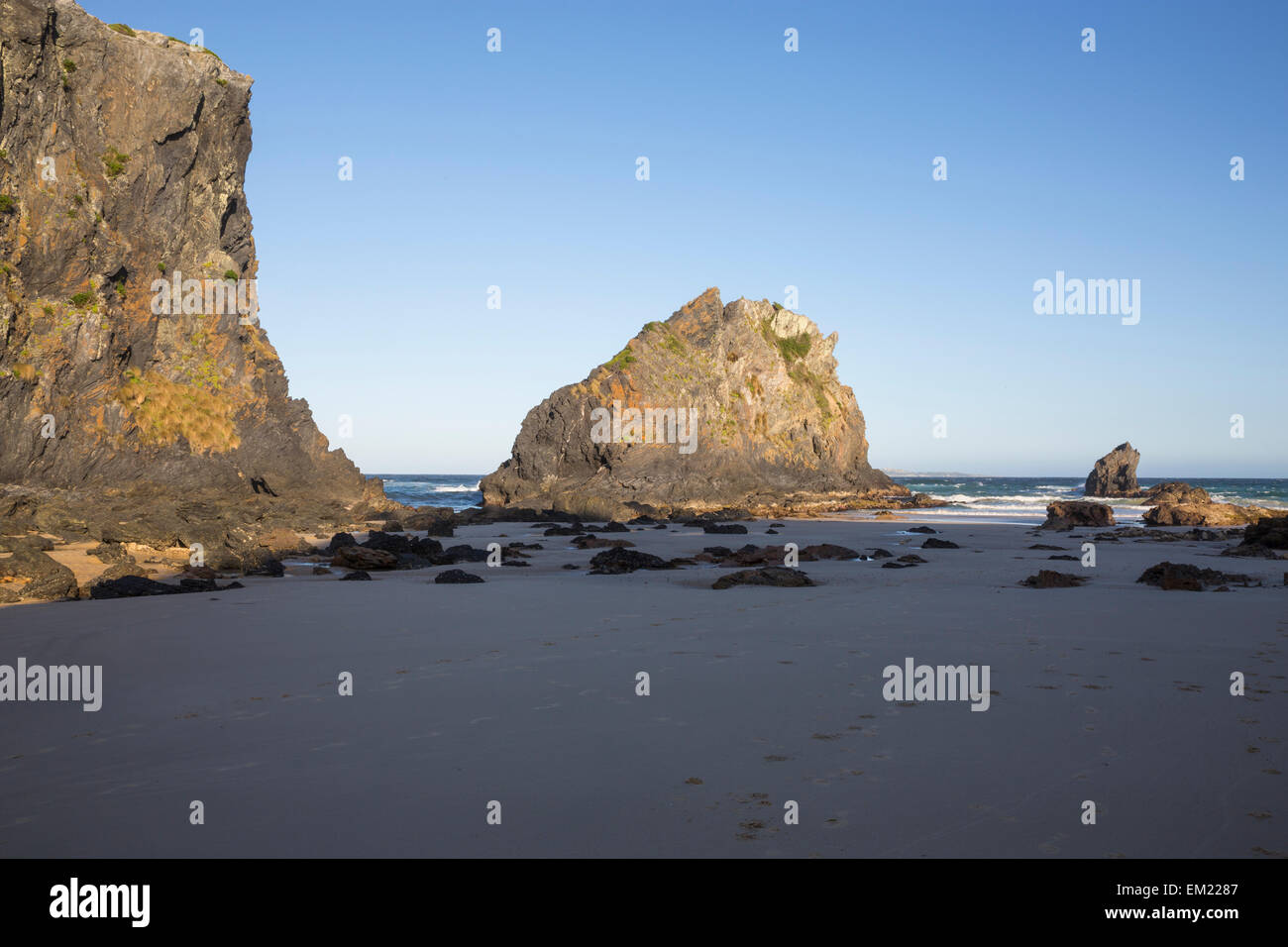 Glasshouse Rocks Beach, Narooma, Australia Stock Photo - Alamy