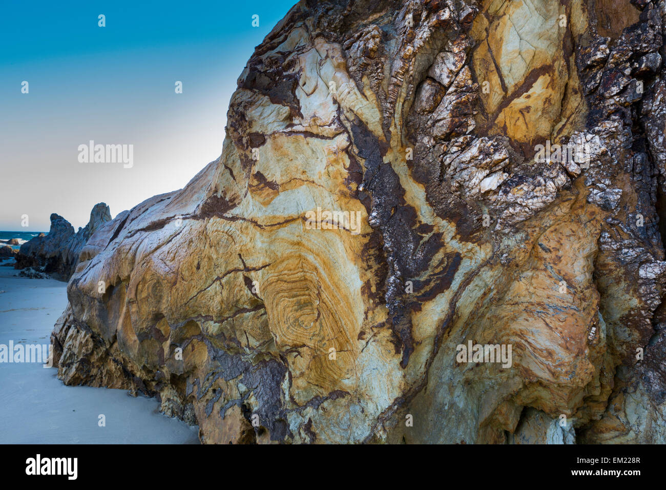 Glasshouse Rocks Beach, Narooma, Australia Stock Photo - Alamy
