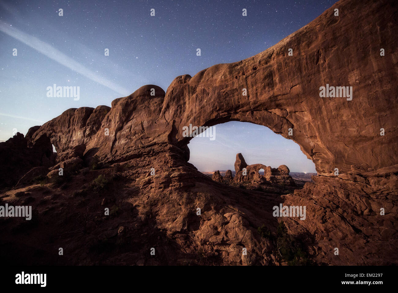 An arch within an arch Stock Photo - Alamy