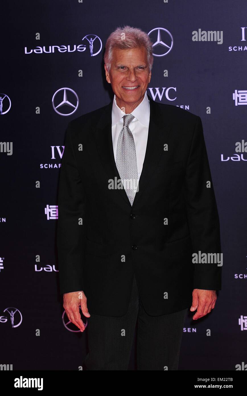 Shanghai, China. 15th April, 2015. Laureus World Sports Academy member ...