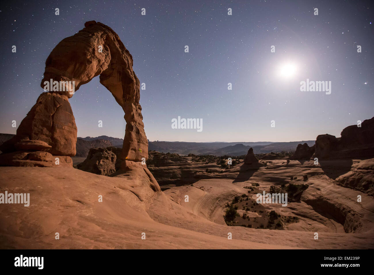 Delicate Arch Night High Resolution Stock Photography and Images - Alamy