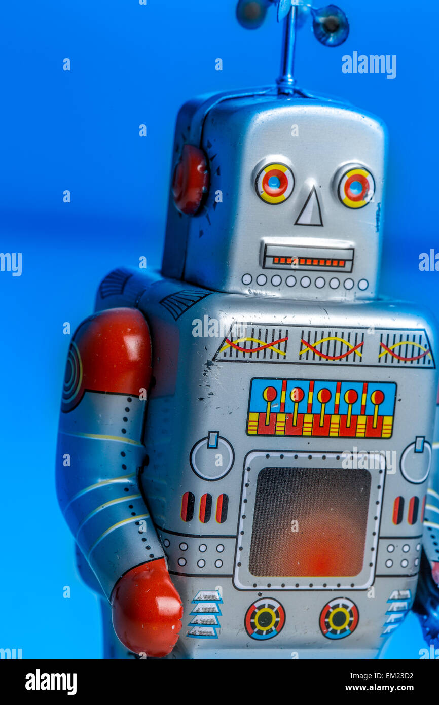 Retro robots hi-res stock photography and images - Alamy