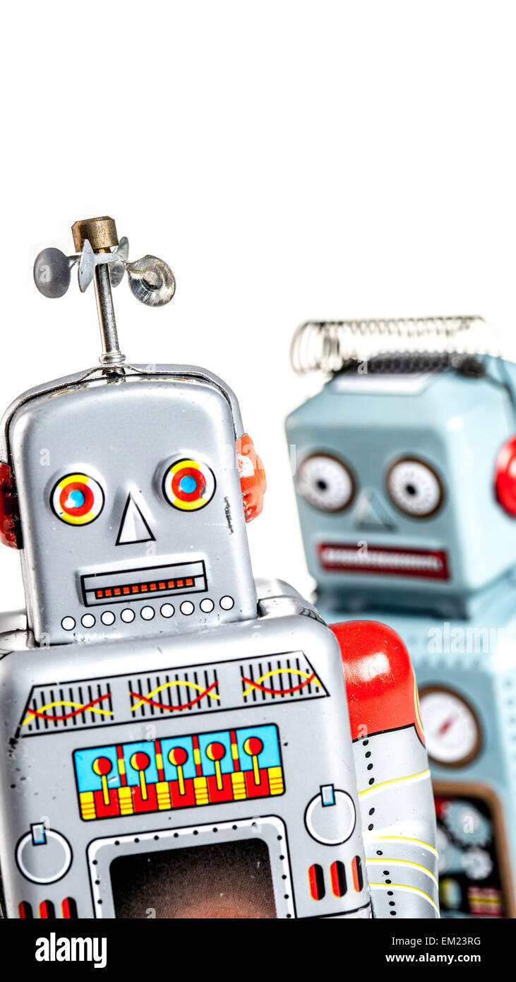 Two robots hi-res stock photography and images - Alamy