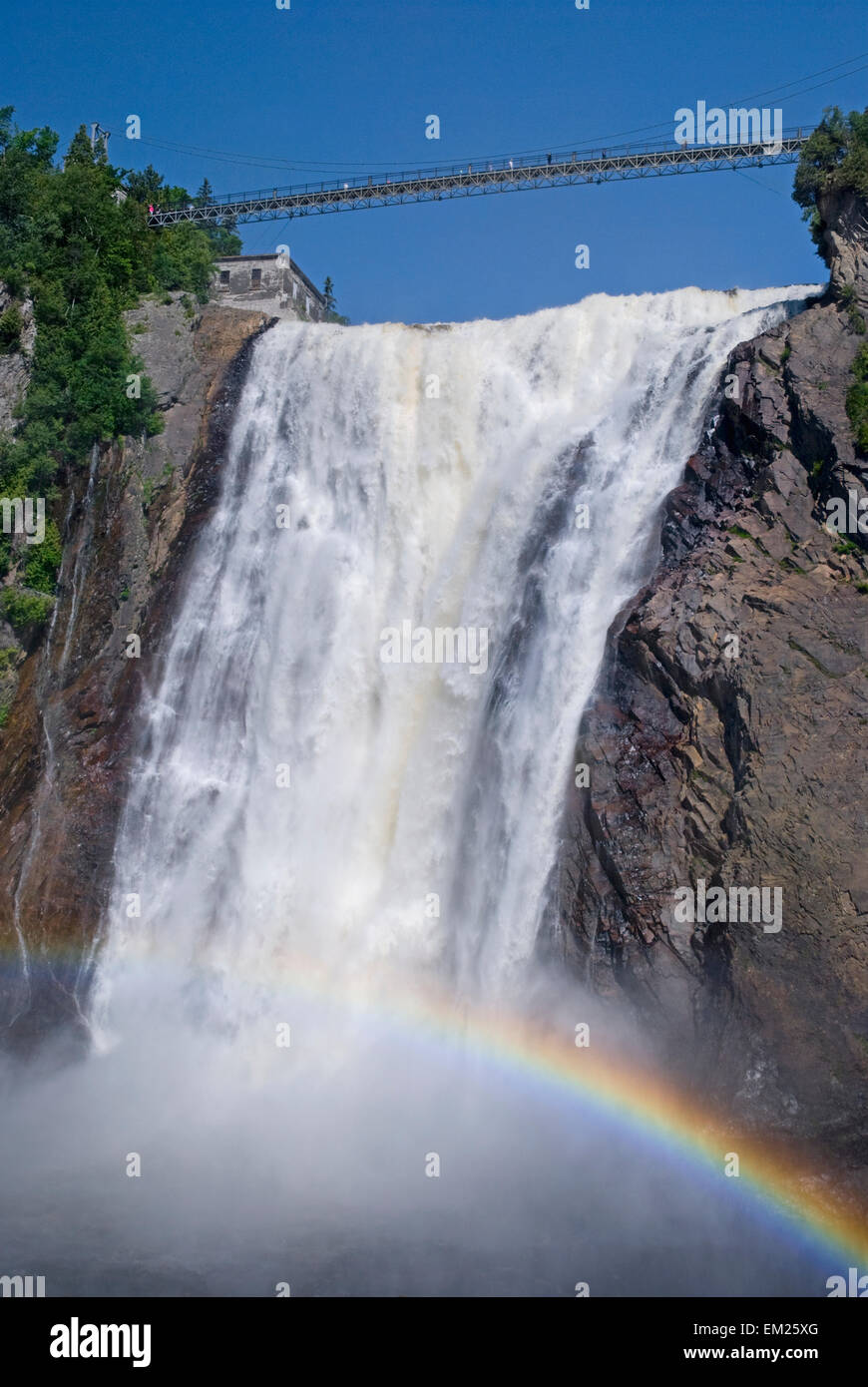 Falls view suspension bridge hi-res stock photography and images - Alamy