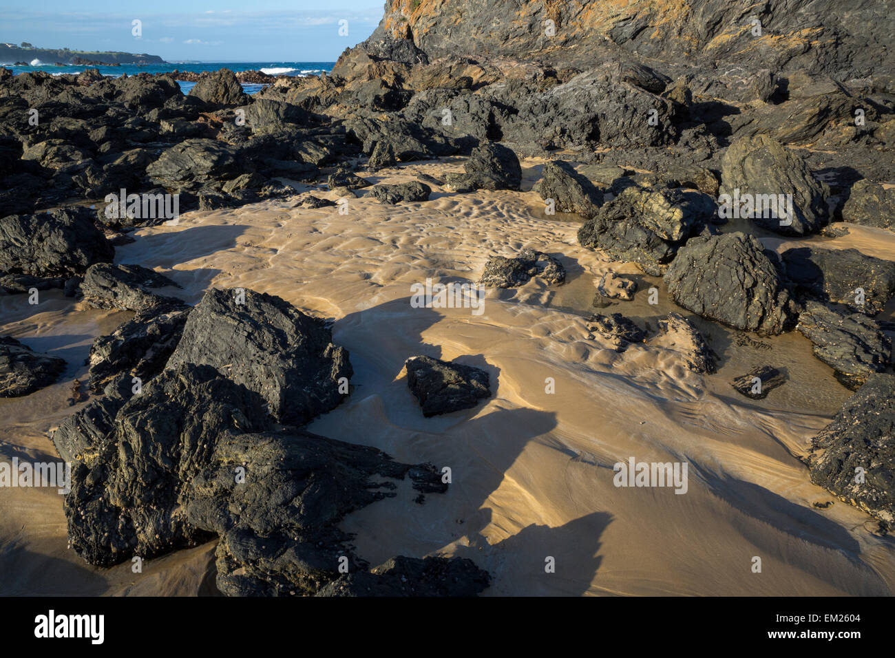 Glasshouse Rocks Beach, Narooma, Australia Stock Photo - Alamy