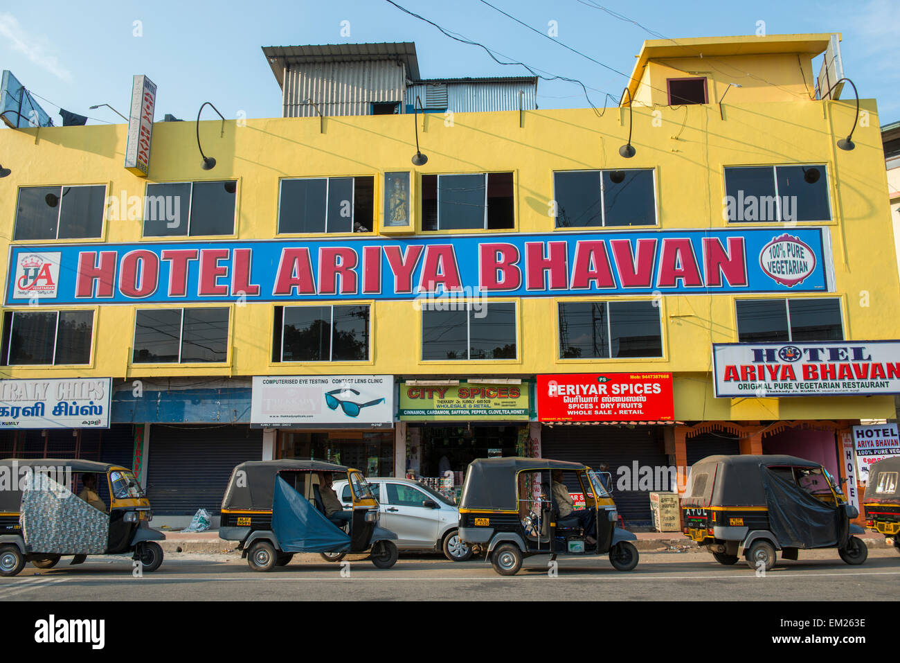 Kumily, Kerala India Stock Photo - Alamy