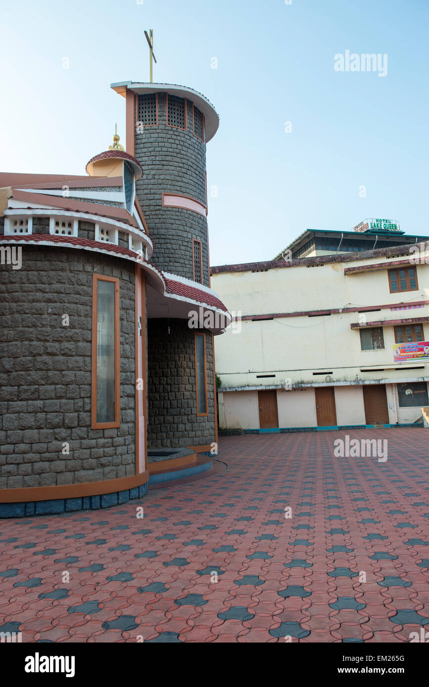 Temple in Kumily, Kerala India Stock Photo - Alamy