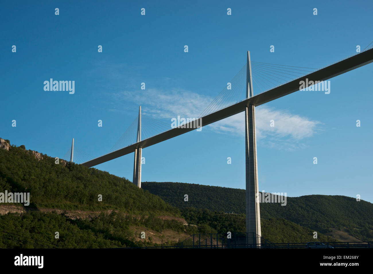 Millau Bridge; Millau France Stock Photo - Alamy