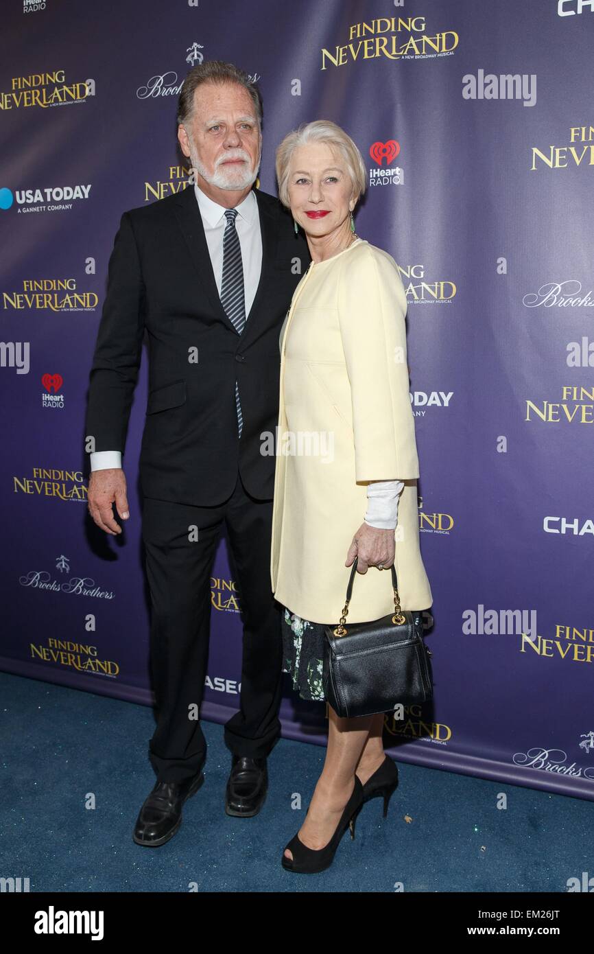 New York, NY, USA. 15th Apr, 2015. Taylor Hackford, Helen Mirren at ...
