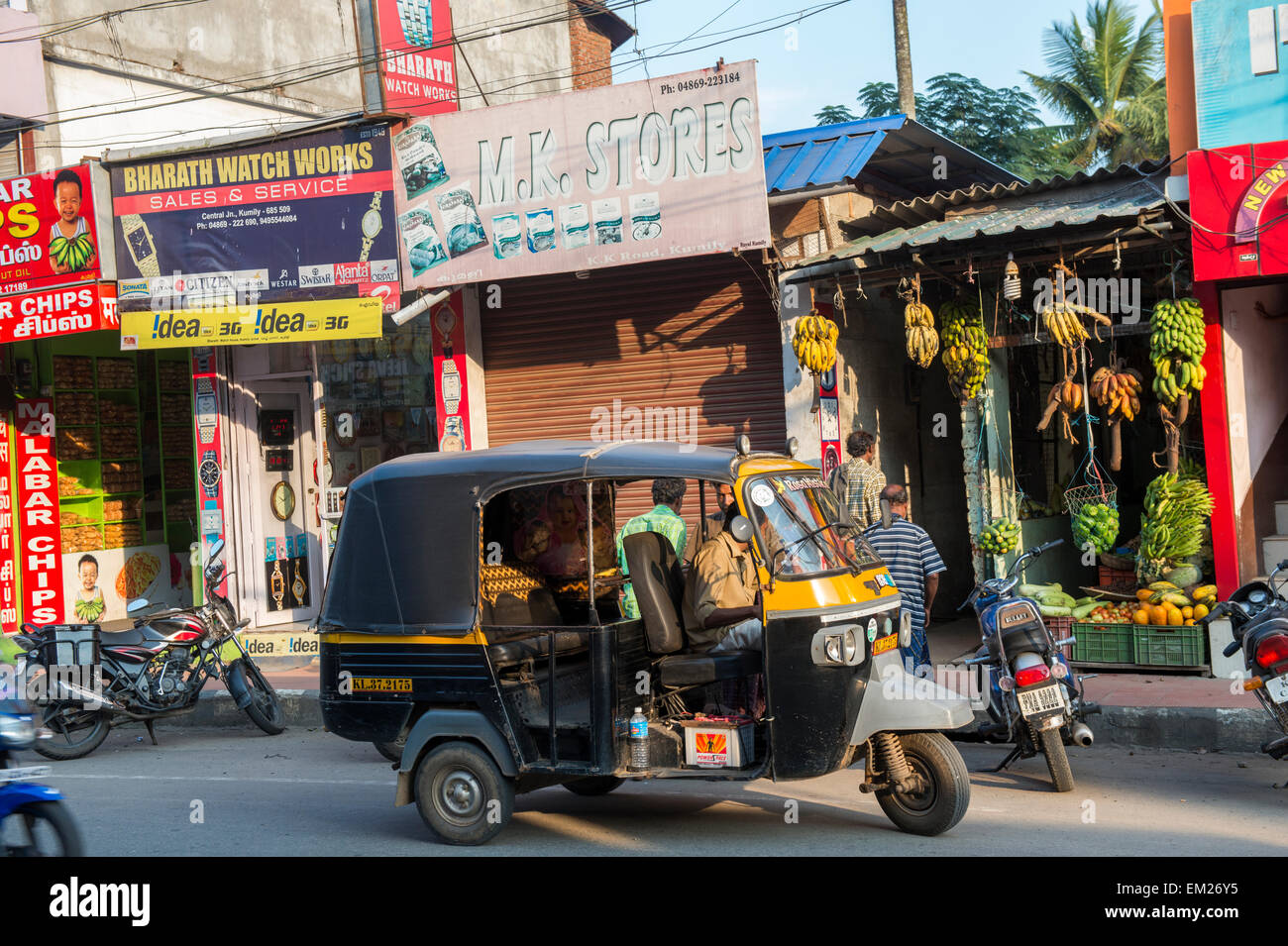 Kumily, Kerala India Stock Photo - Alamy