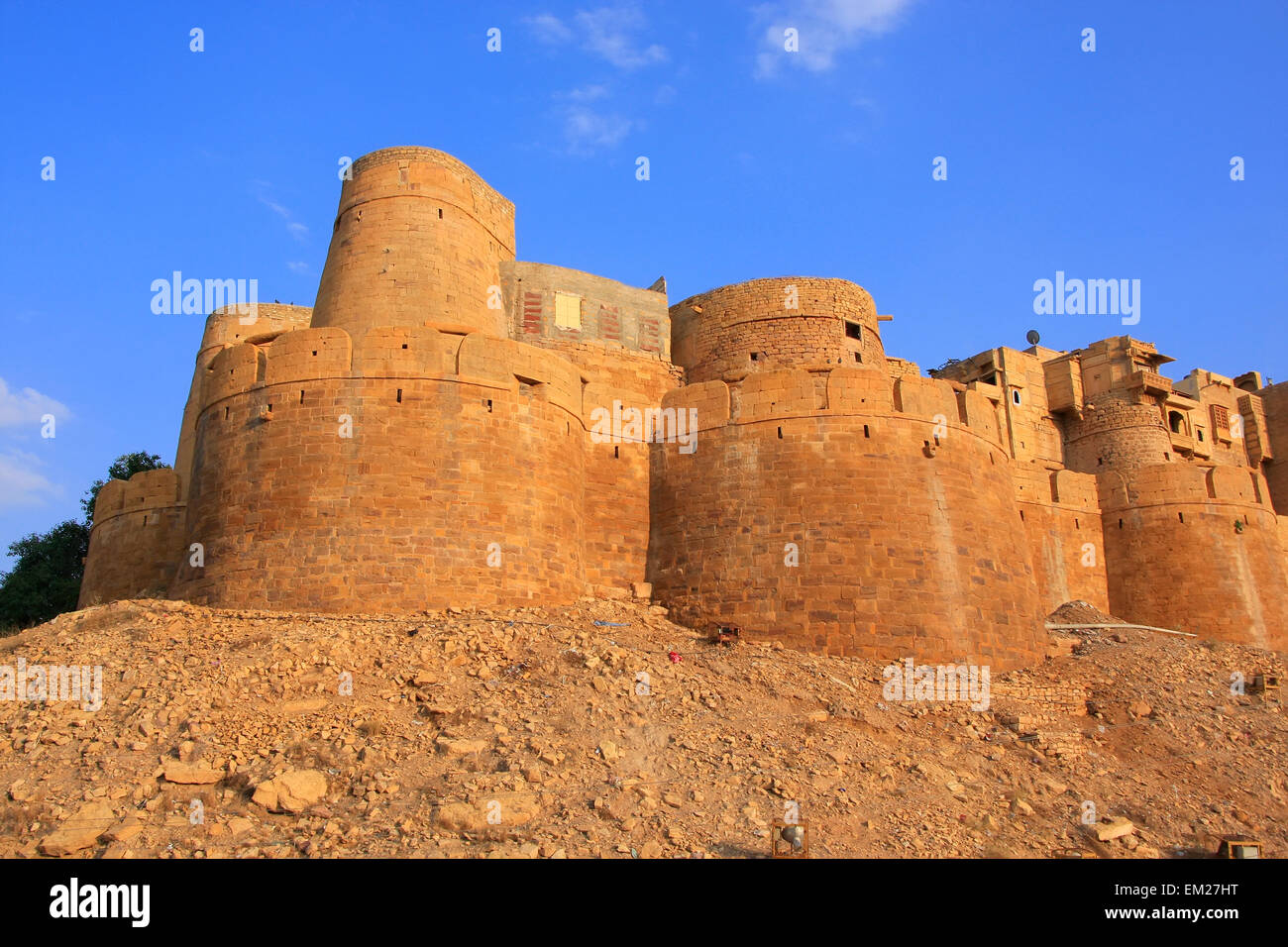 Jaisalmer fort in Rajasthan, India Stock Photo - Alamy