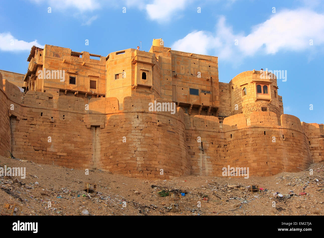 Jaisalmer fort in Rajasthan, India Stock Photo - Alamy