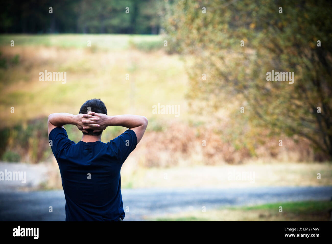Man behind the scene hi-res stock photography and images - Alamy
