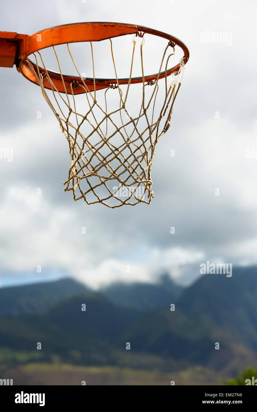 A basketball hoop Stock Photo - Alamy