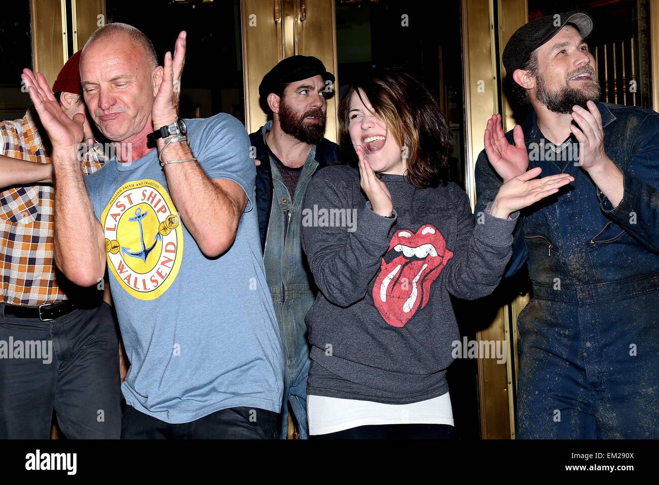 Sting joins the cast of The Last Ship to serenade the cast of Jersey ...