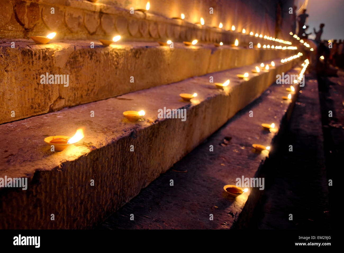 Dev diwali of ghats hi-res stock photography and images - Alamy