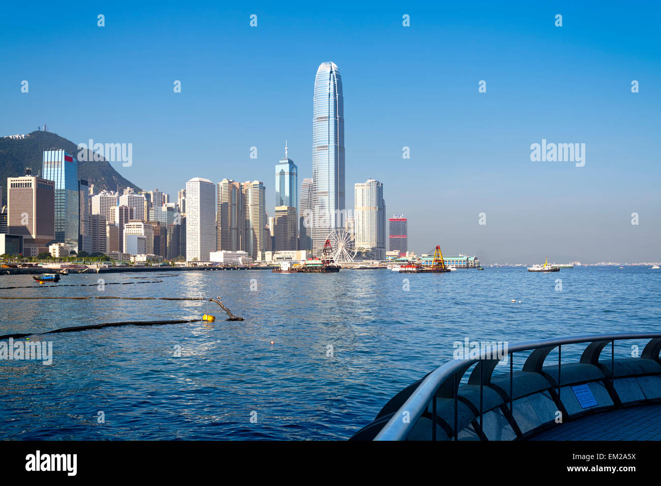 High rise buildings in Hong Kong Stock Photo - Alamy