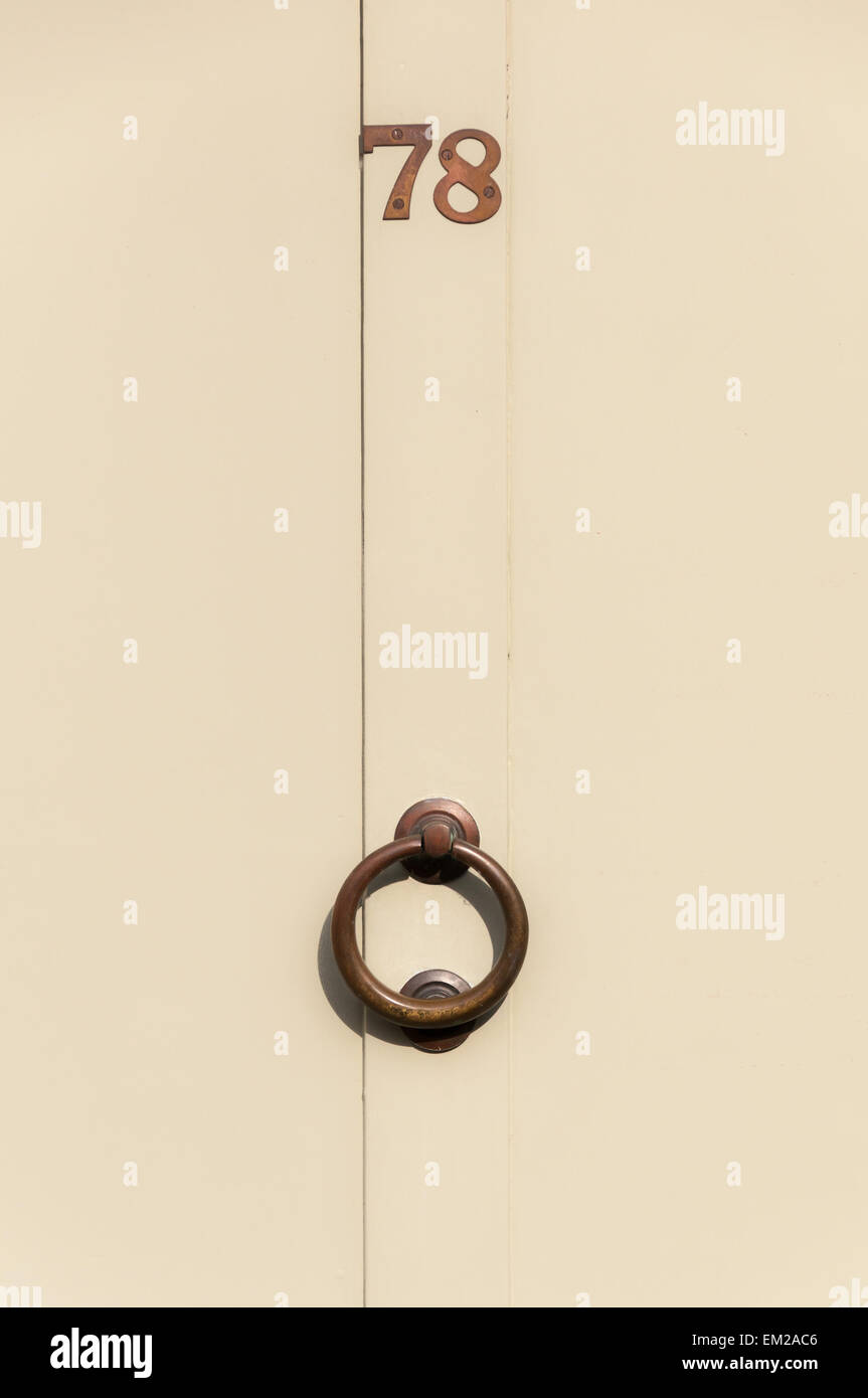 Door number 78 close up Stock Photo - Alamy