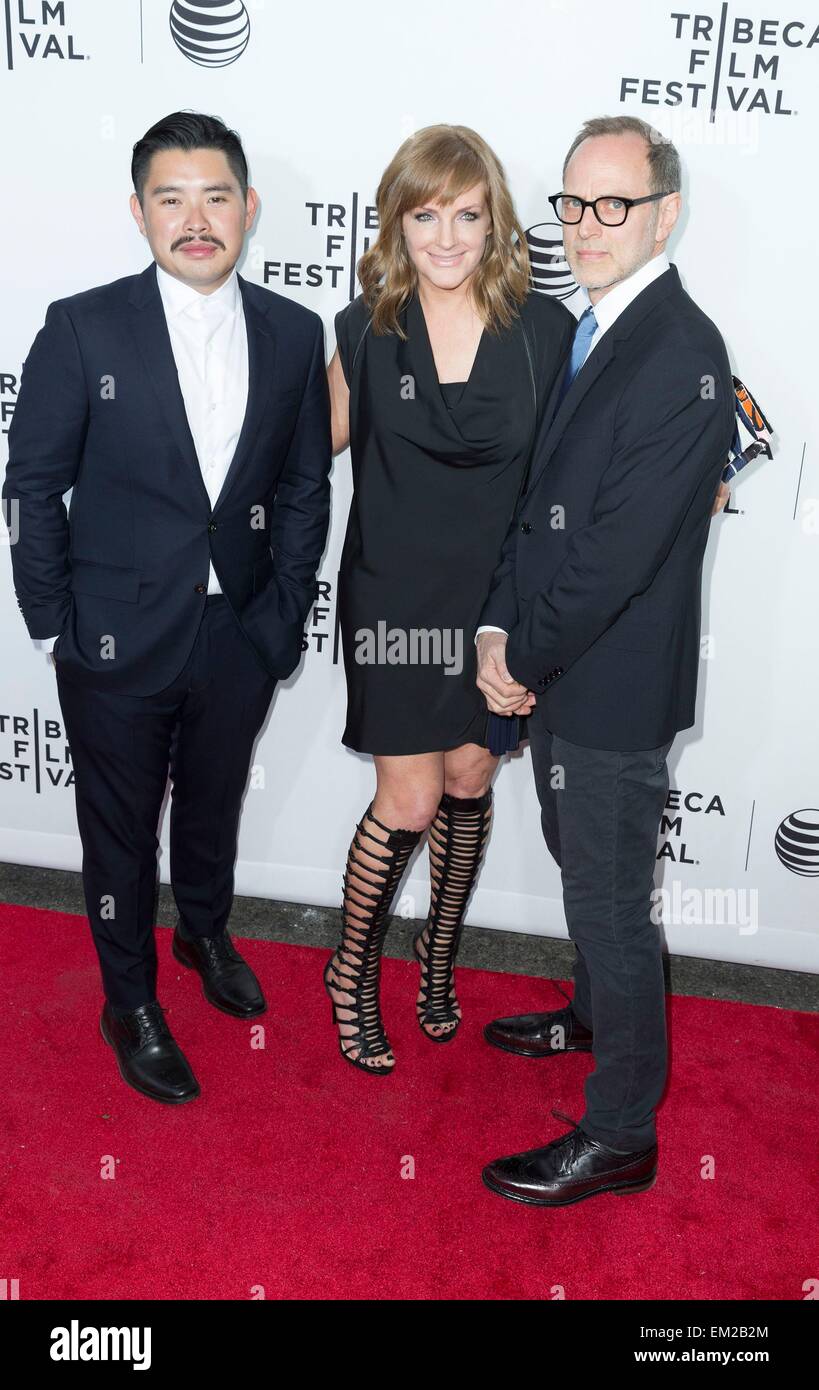 New York, NY, USA. 15th Apr, 2015. Bao Nguyen, JL Pomeroy, Tom Broecker ...