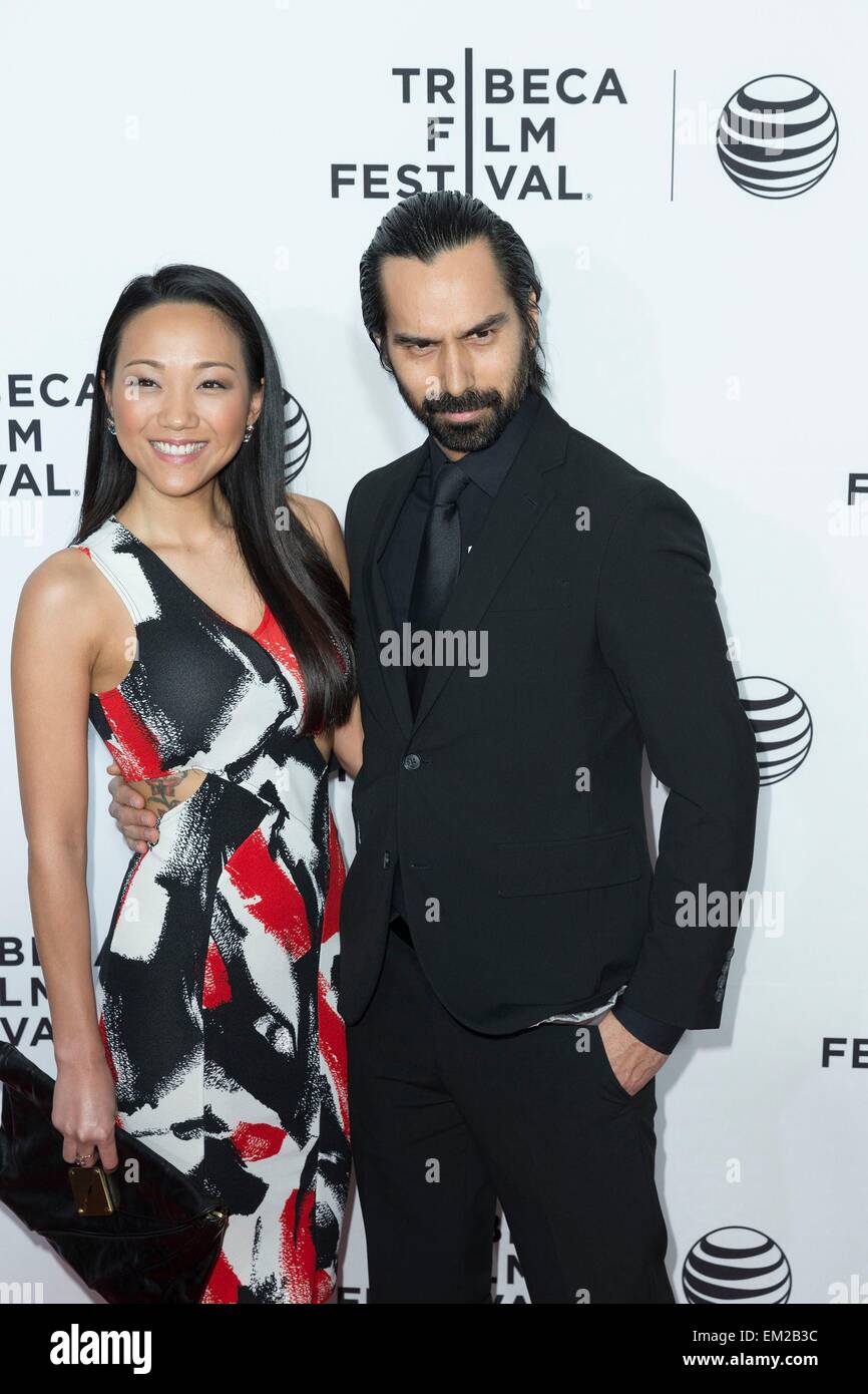 New York, NY, USA. 15th Apr, 2015. Kyla Gray, Mack Kuhr at arrivals for ...