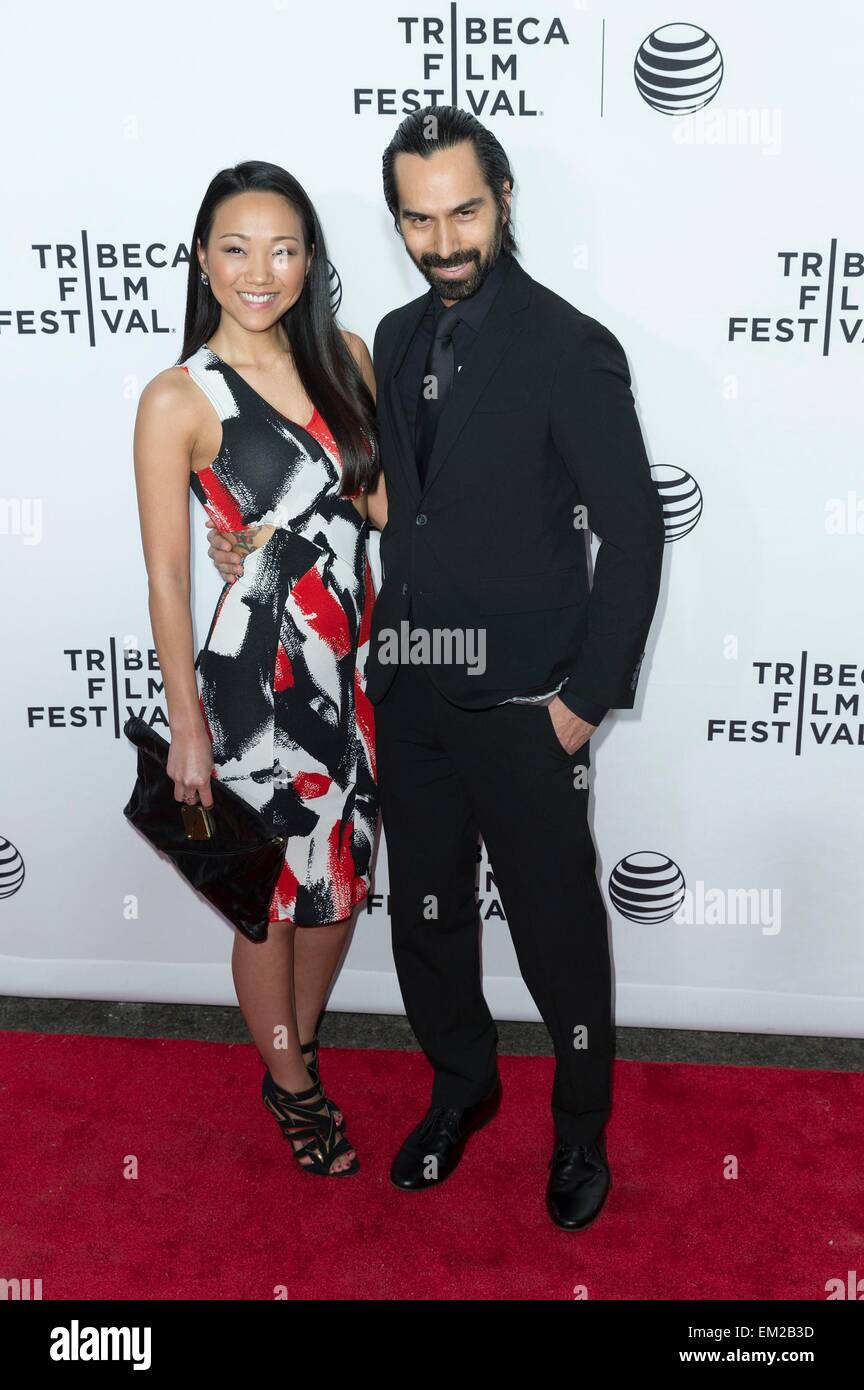 New York, NY, USA. 15th Apr, 2015. Kyla Gray, Mack Kuhr at arrivals for ...