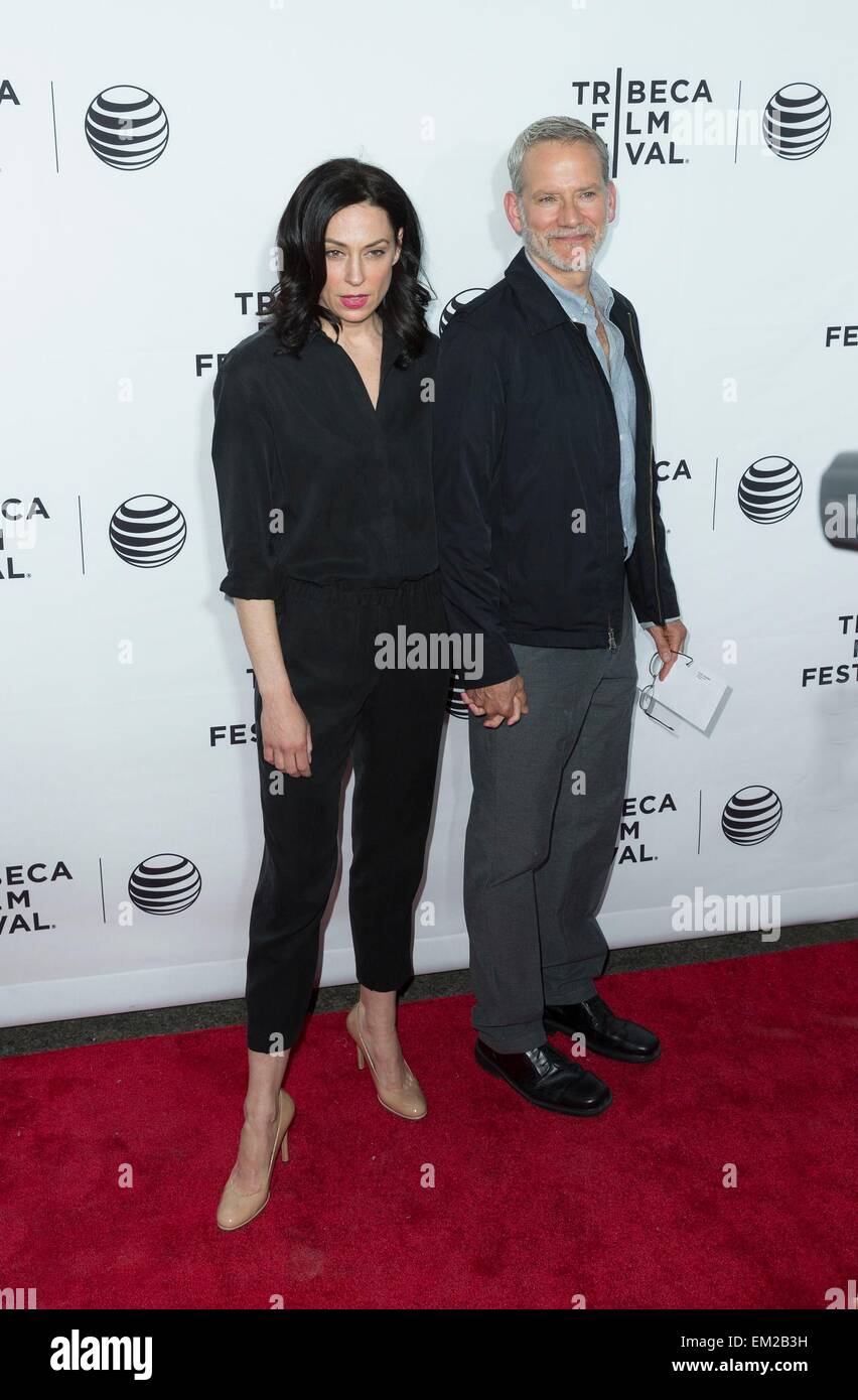 New York, NY, USA. 15th Apr, 2015. Kathleen McElfresh, Campbell Scott ...
