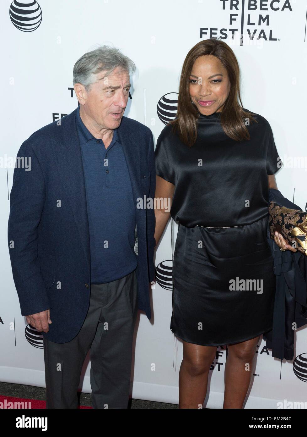 New York, NY, USA. 15th Apr, 2015. Robert De Niro, Grace Hightower at ...