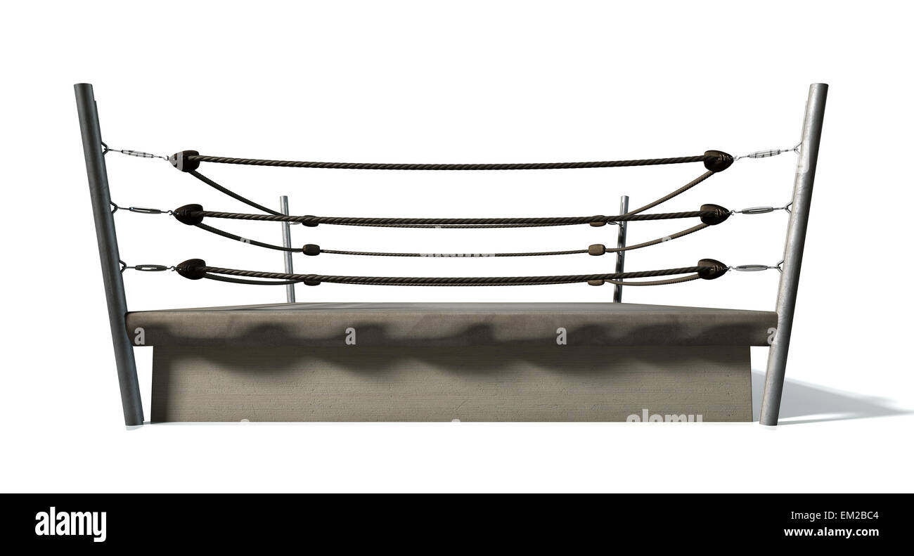 Boxing Ring Ropes Background