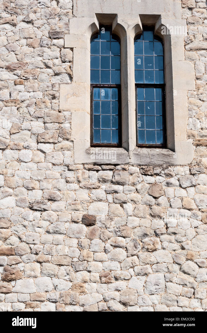 Window and details of castle wall Stock Photo - Alamy