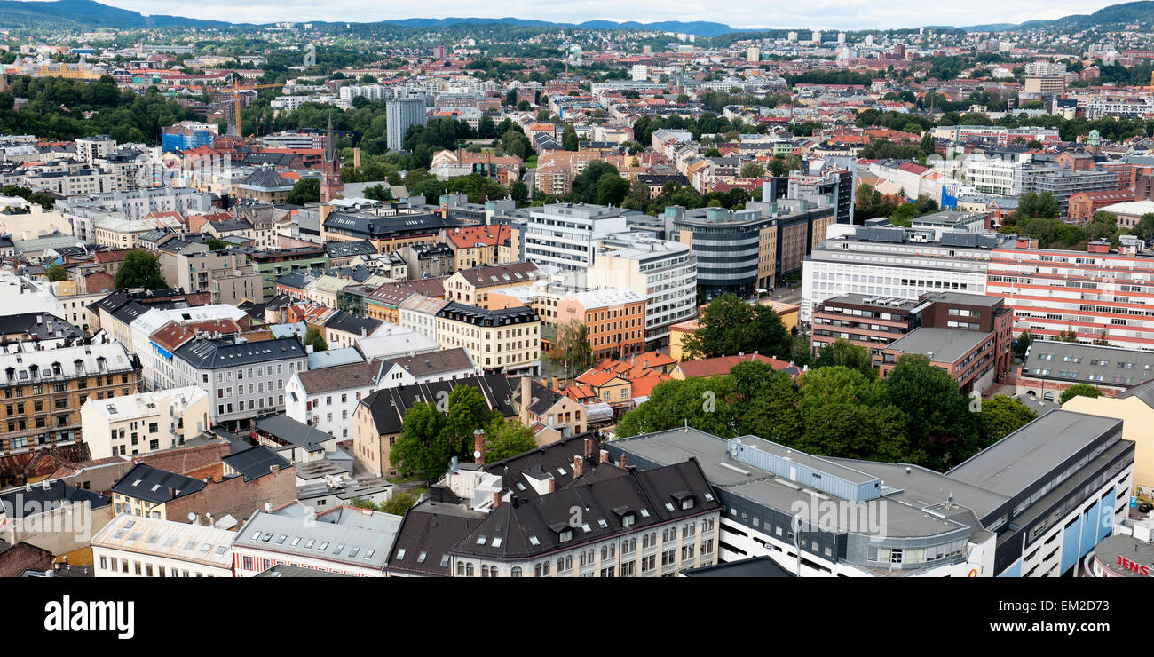 Oslo wide view hi-res stock photography and images - Alamy