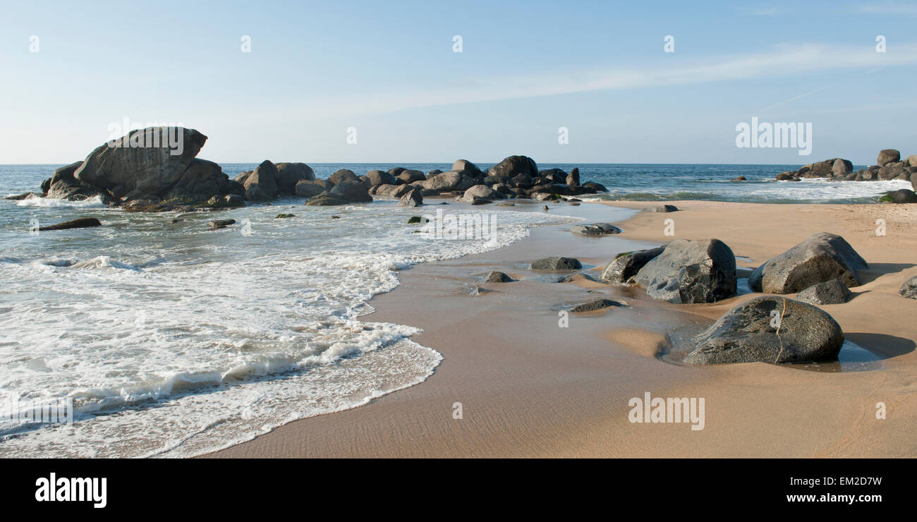 Tide On The Beach; Sayulita Mexico Stock Photo - Alamy