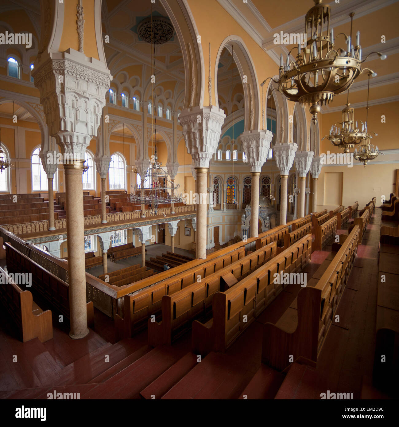 Seating In The Balcony Of Grand Choral Synagogue; St. Petersburg Russia ...