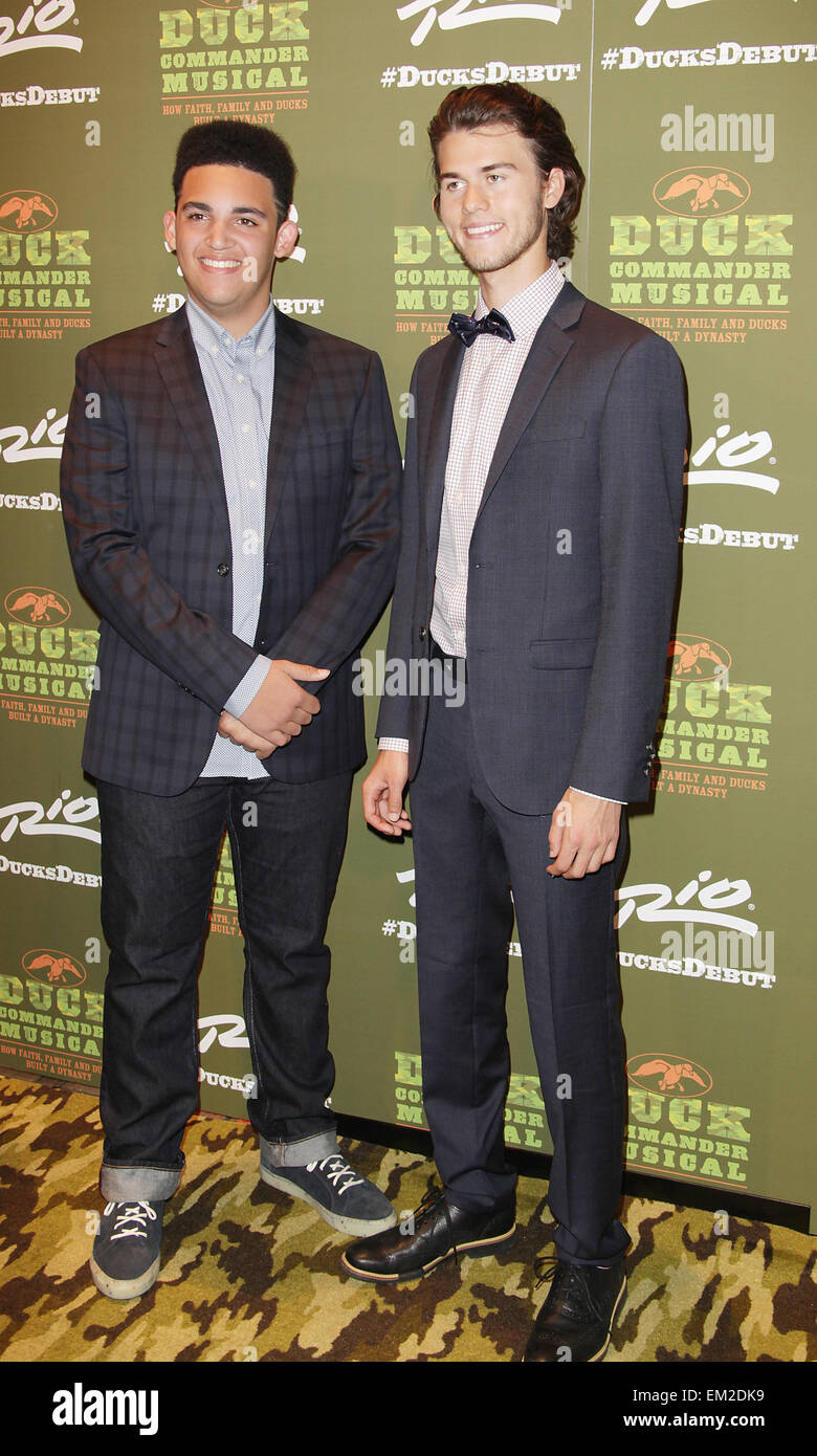 Las Vegas, Nevada, USA. 15th Apr, 2015. Will Robertson and John Luke ...