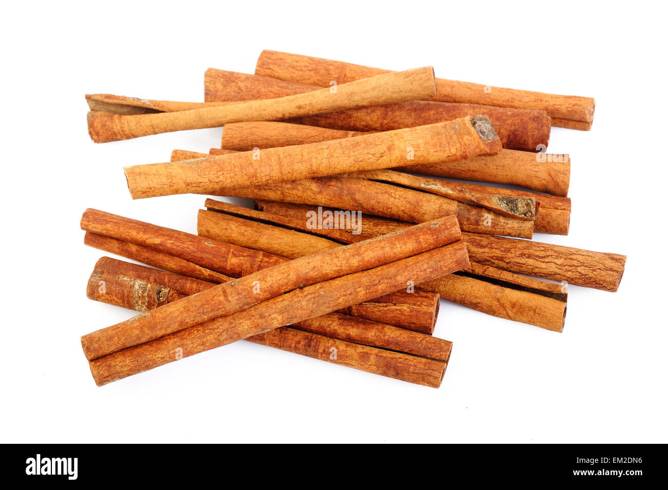cinnamon stick spice isolated on white background Stock Photo - Alamy