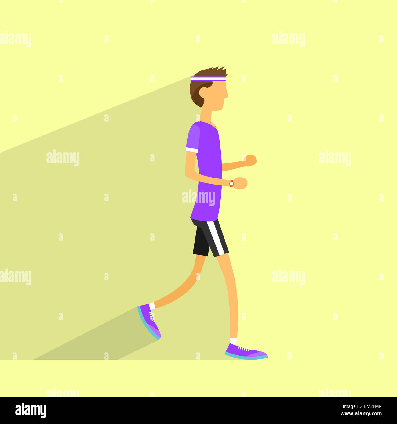 Cartoon smart watch wearable technology hi-res stock photography and ...