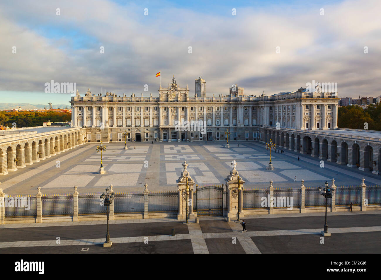 The Royal Palace; Madrid Spain Stock Photo - Alamy