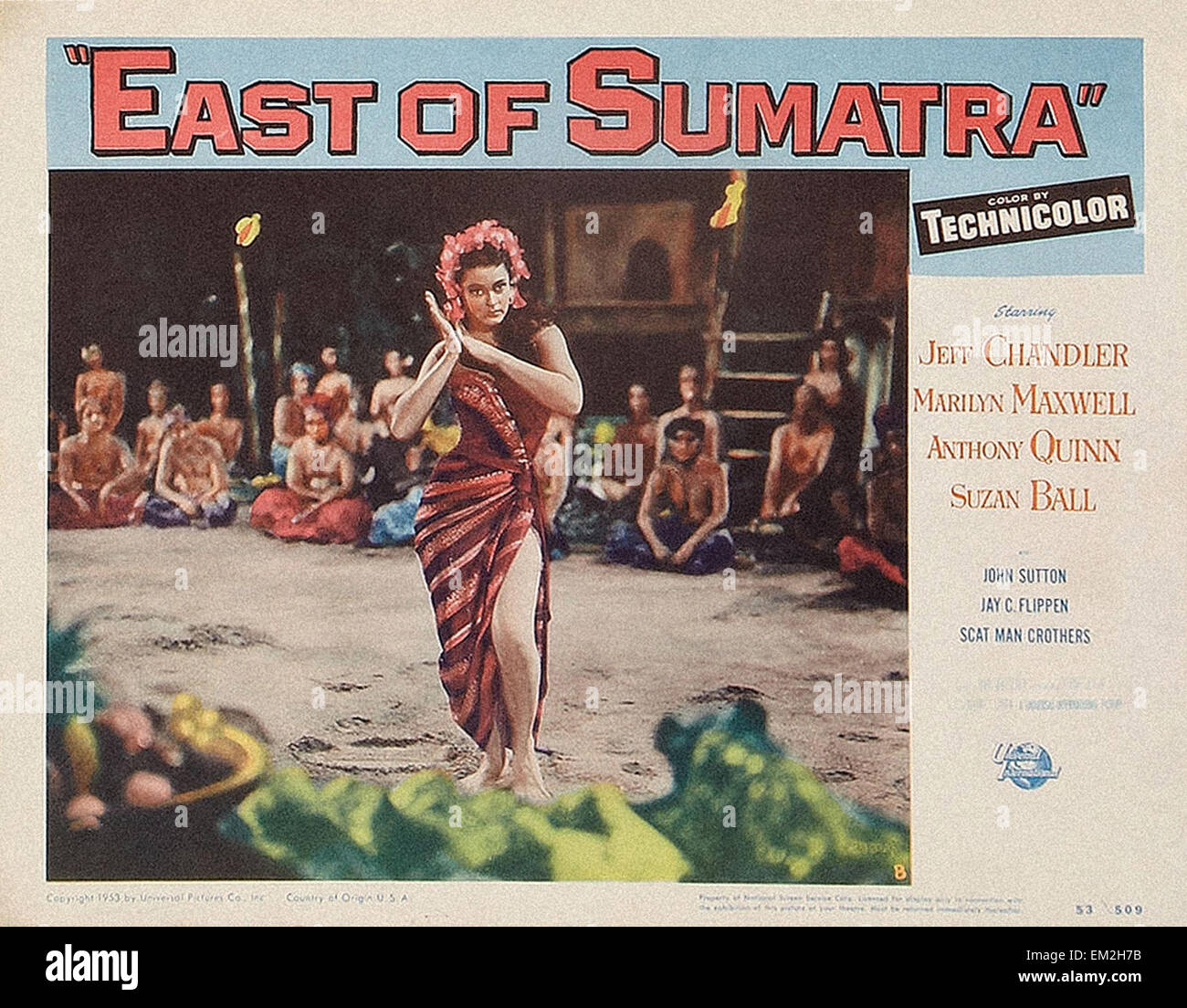 East of Sumatra - Movie Poster Stock Photo - Alamy