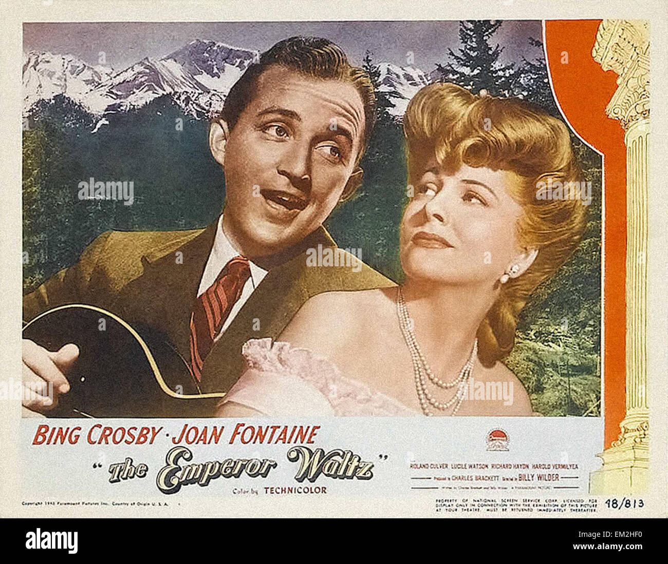 The Emperor Waltz - Movie Poster Stock Photo - Alamy