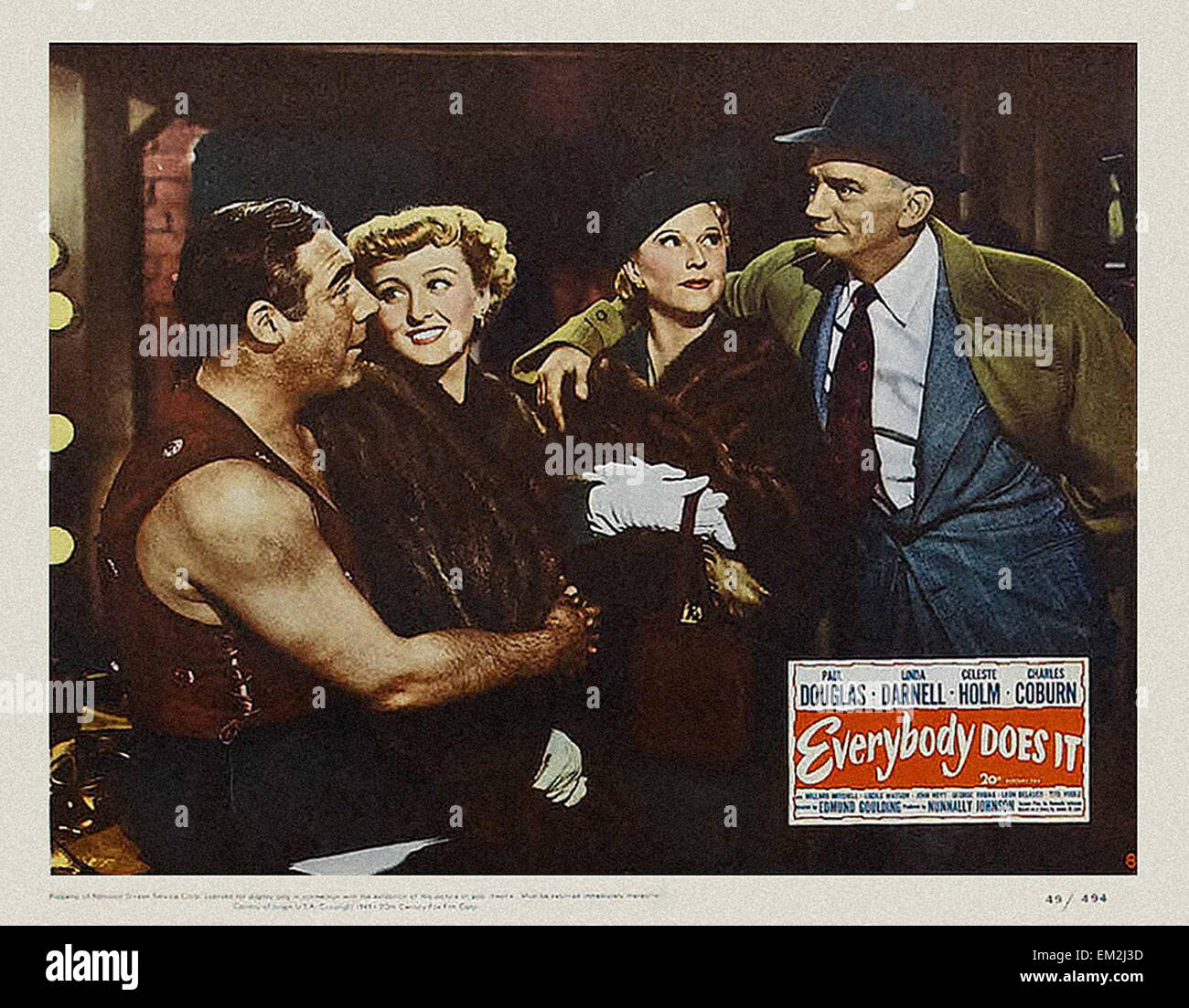 Everybody Does It - Movie Poster Stock Photo - Alamy