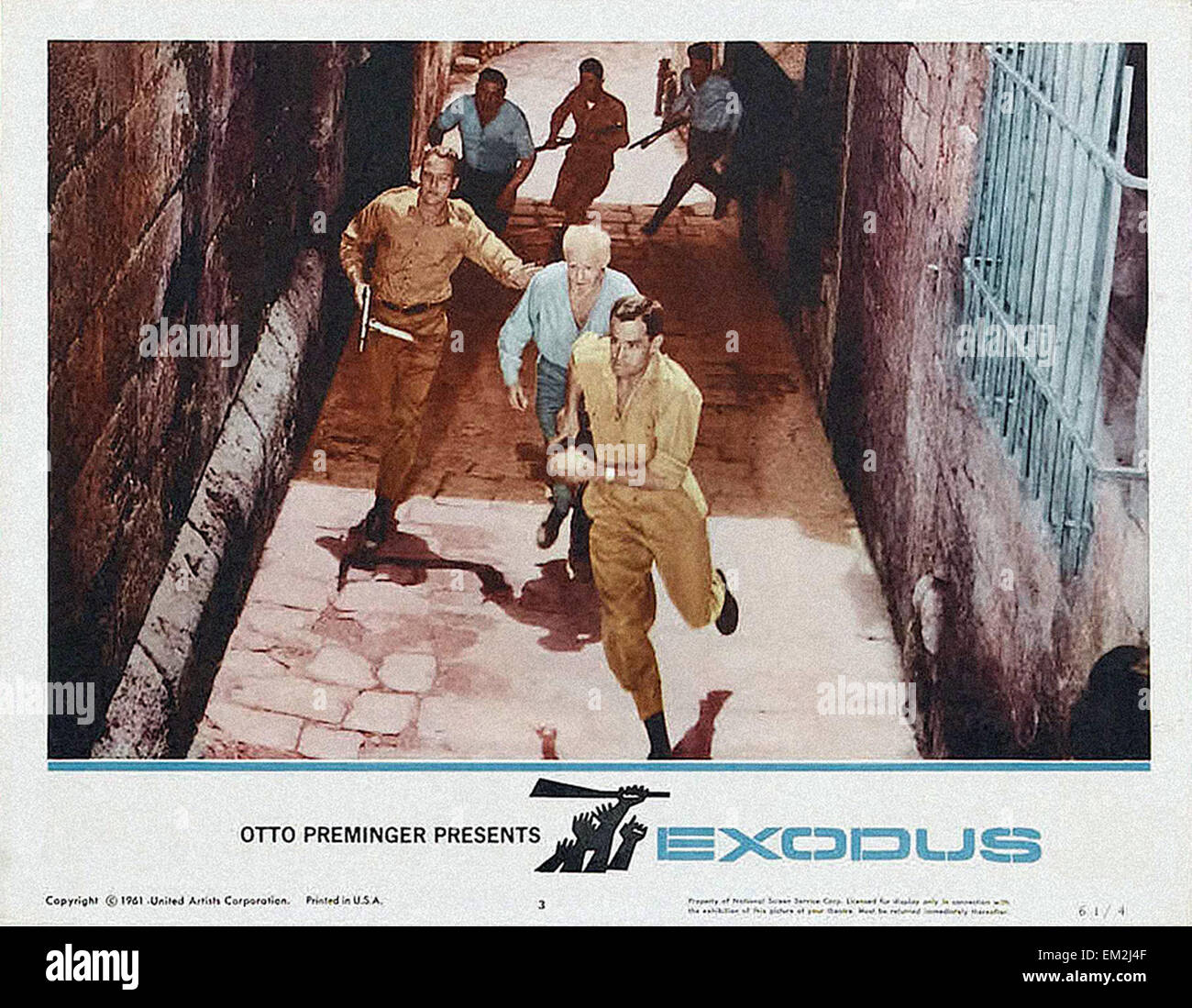 Exodus - Movie Poster Stock Photo - Alamy