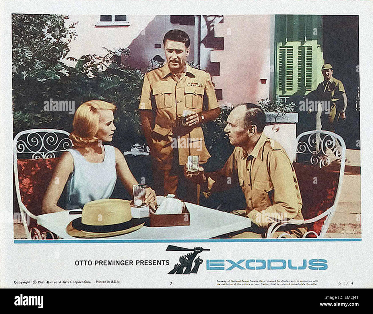 Exodus - Movie Poster Stock Photo - Alamy