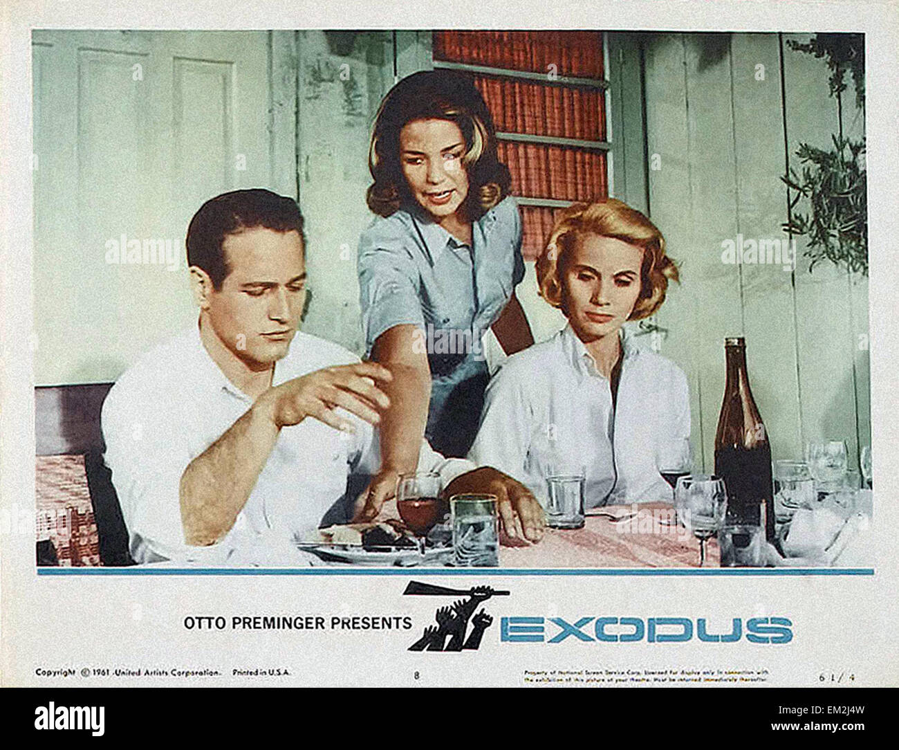 Exodus - Movie Poster Stock Photo - Alamy