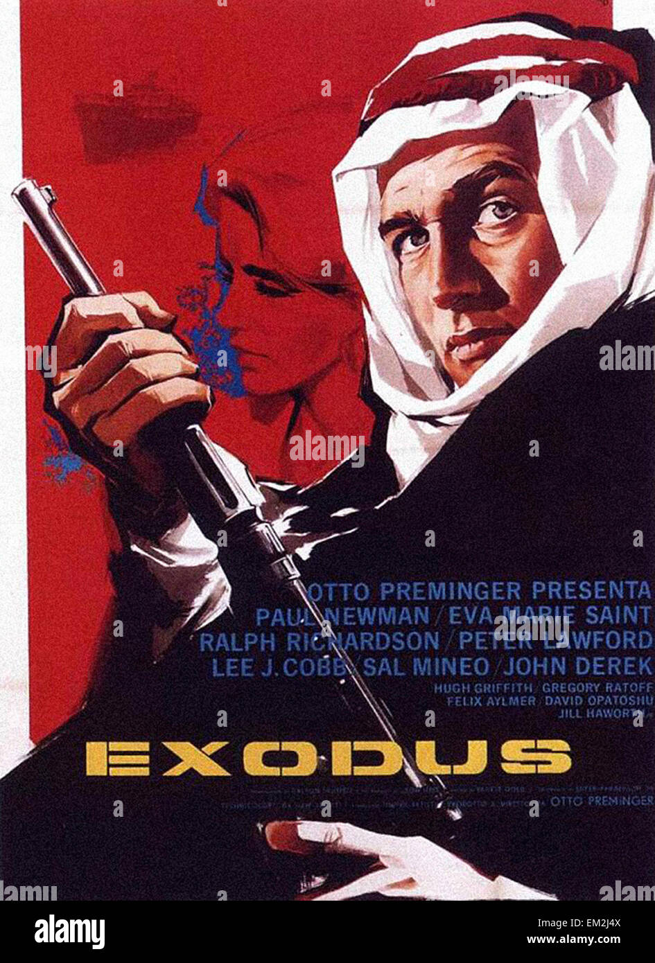 Exodus - Movie Poster Stock Photo - Alamy