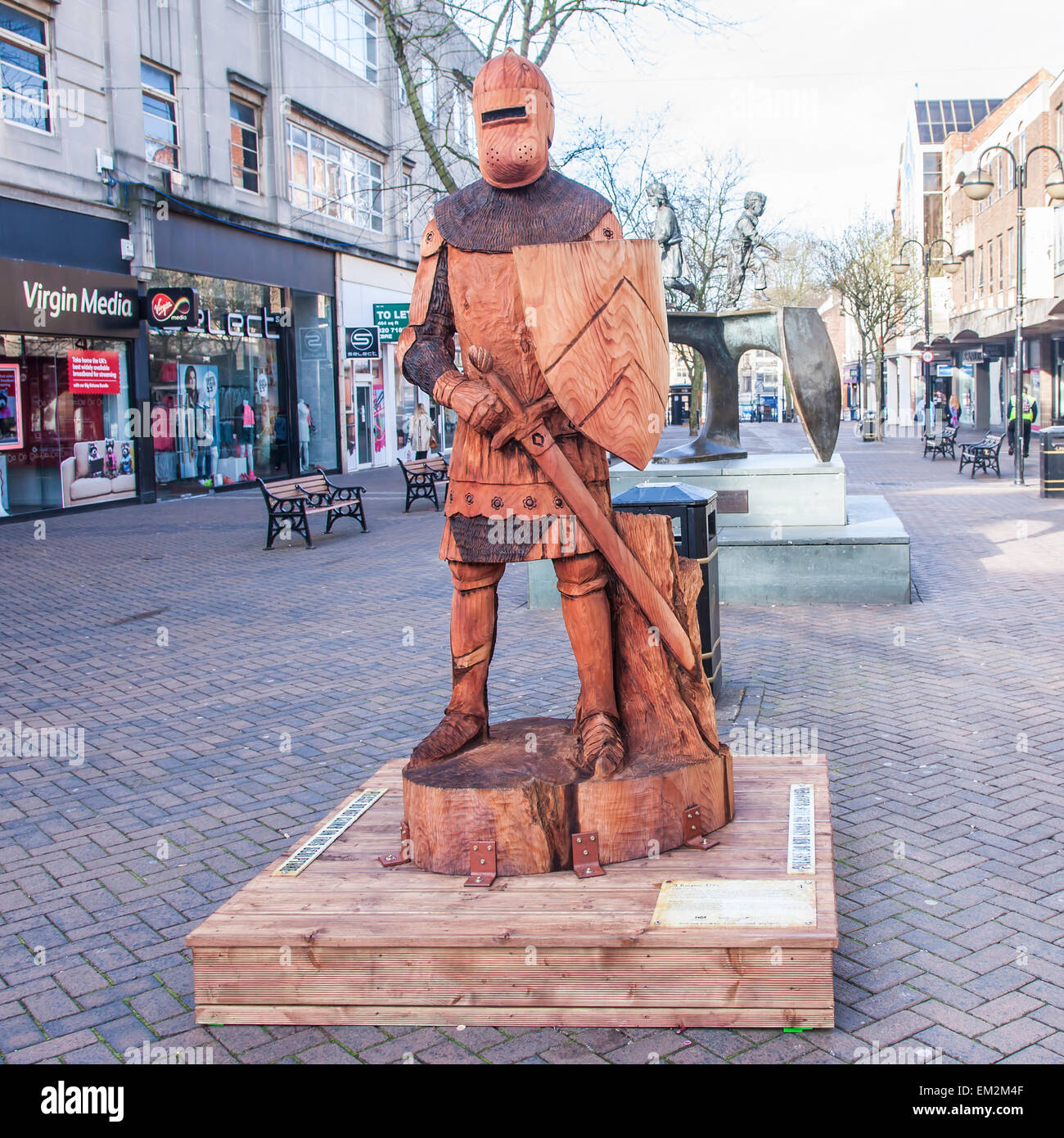 Northampton 'A Knight's Trail' features six large-scale Medieval knight ...