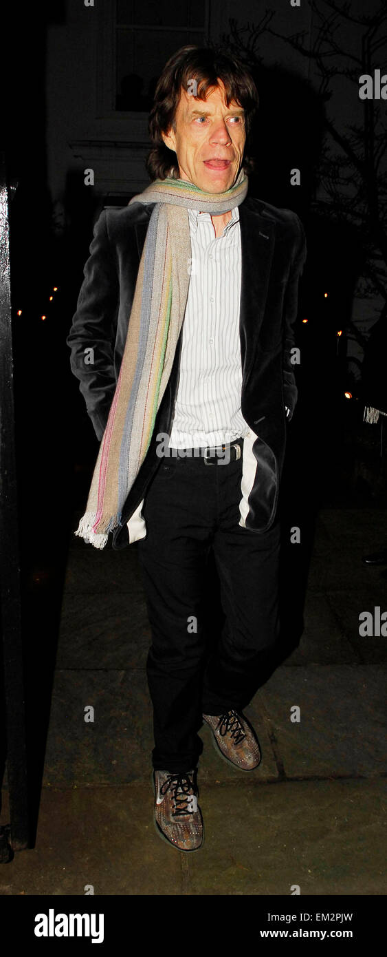 Elizabeth Jagger And Mick Jagger High Resolution Stock Photography and ...