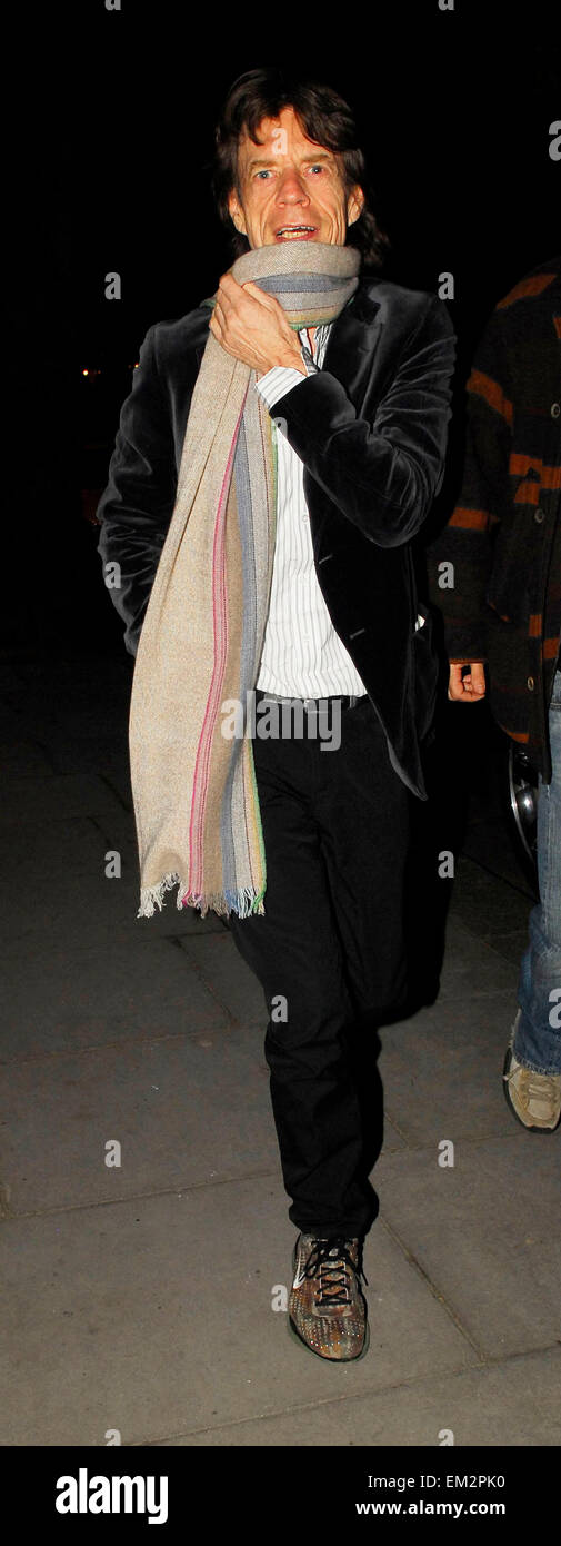 Elizabeth Jagger And Mick Jagger High Resolution Stock Photography and ...