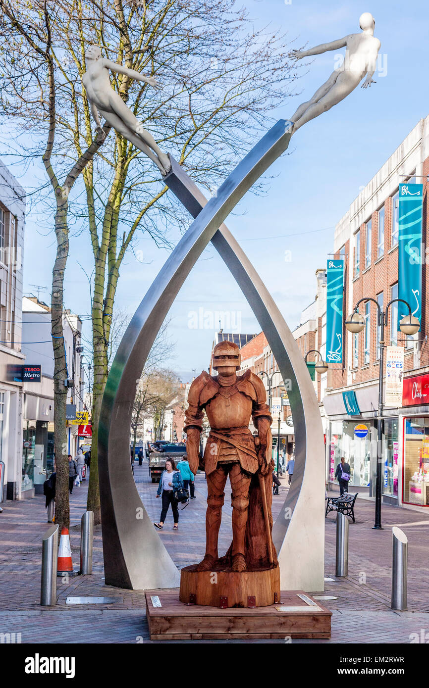 Northampton 'A Knight's Trail' features six large-scale Medieval knight ...