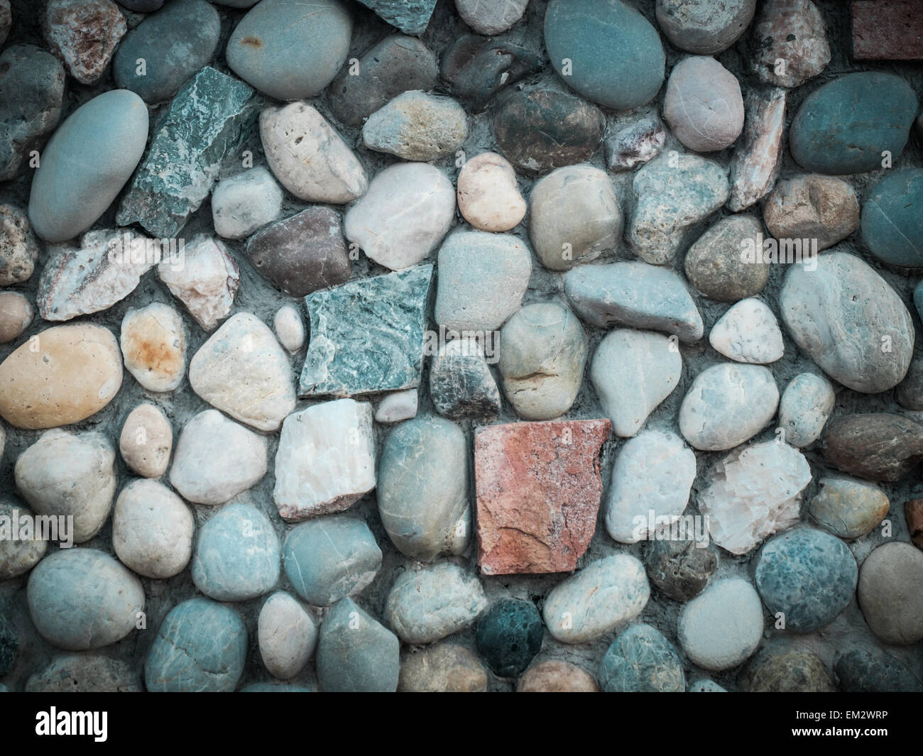 stone wall texture background in retro style Stock Photo - Alamy