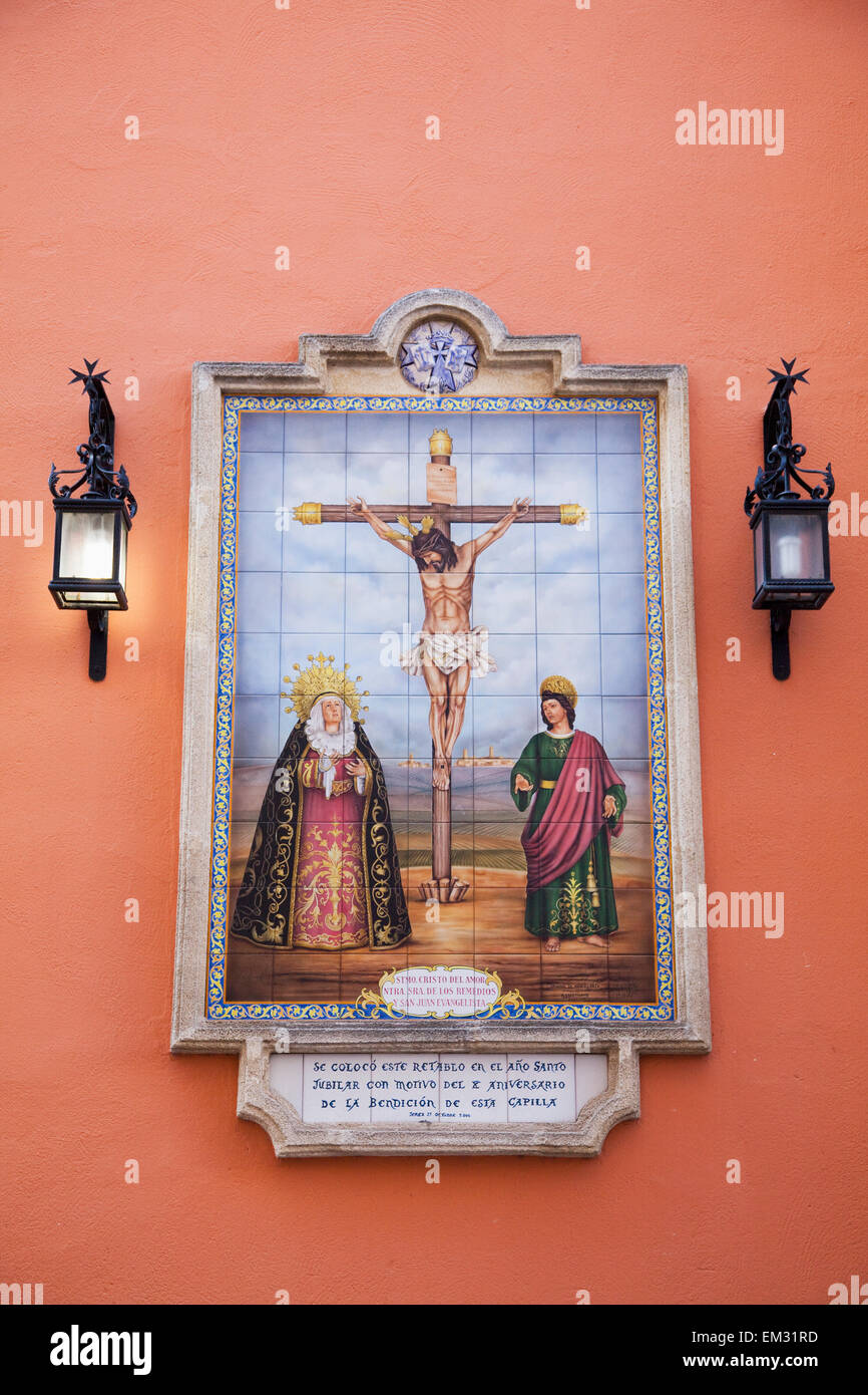 Religious scene on ceramic tiles hi-res stock photography and images ...